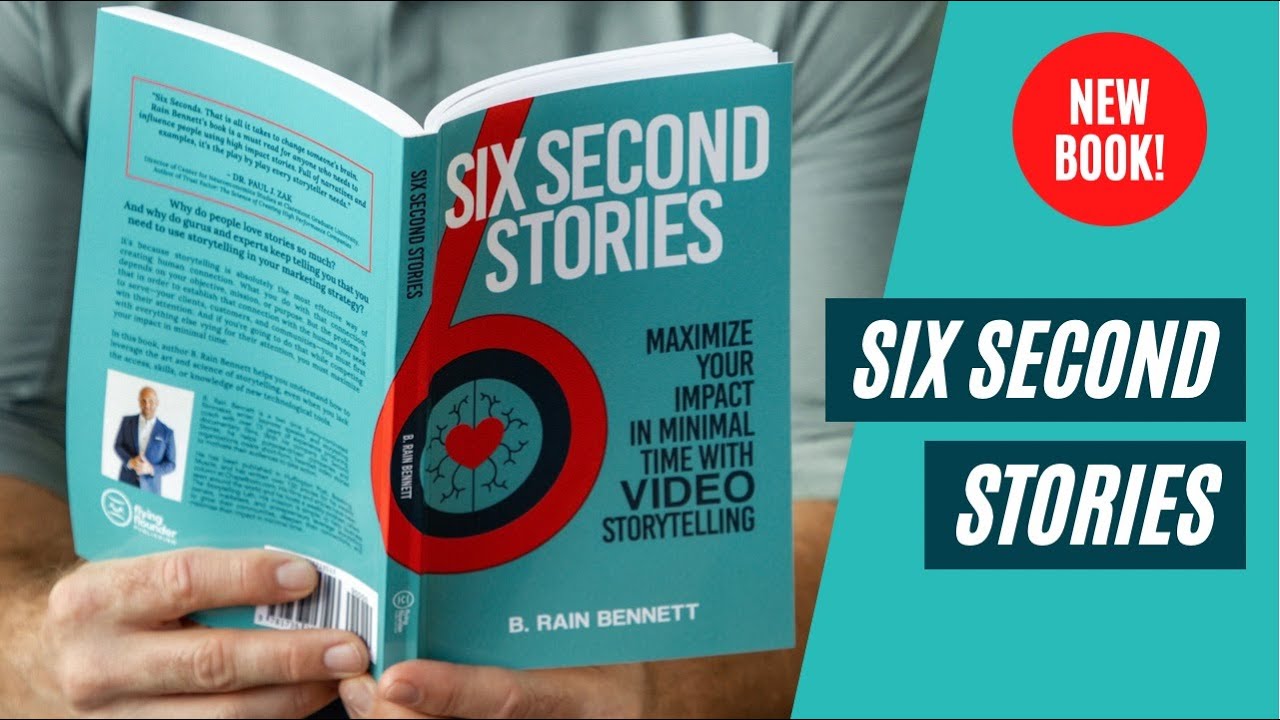 NEW BOOK Alert: Six Second Stories by B. Rain Bennett - YouTube