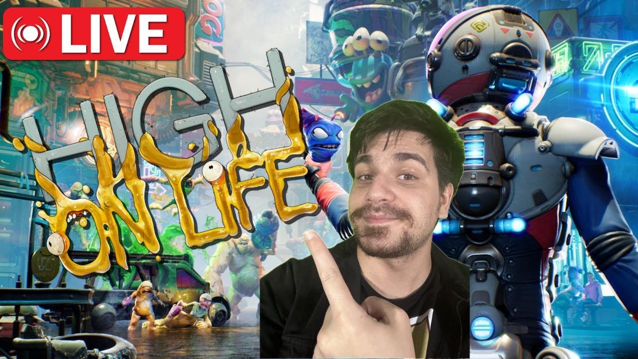 [Live] High On Life Let's play (291/300) sub goal #live - YouTube