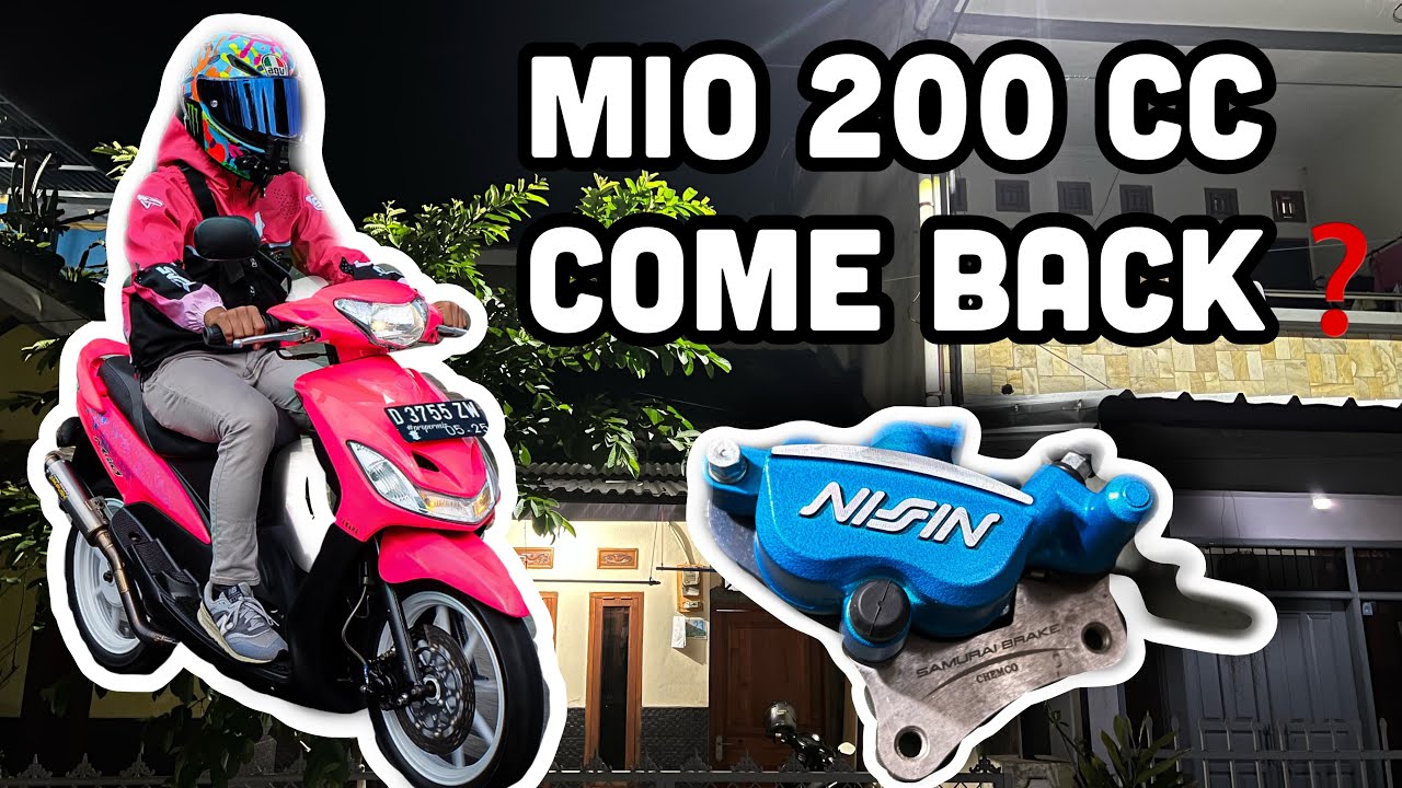 MIO PROPER 200 CC COMEBACK‼️ - YouTube