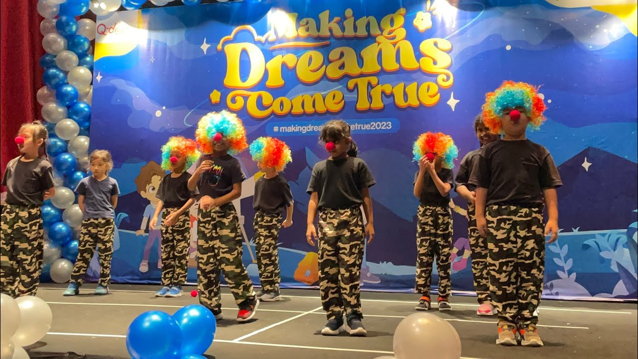Wee Bing & Wee En 2023 school concert Q-dees ( Part 4) Dance Song ...