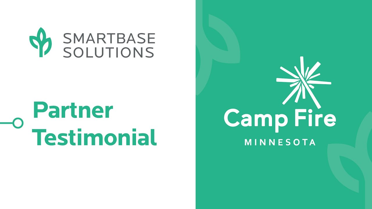 Smartbase is Camp Fire Minnesota's IT Partner! - YouTube