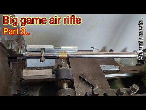4000 PSI.!! PCP havalı tüfeğinde vurma odası yapımı