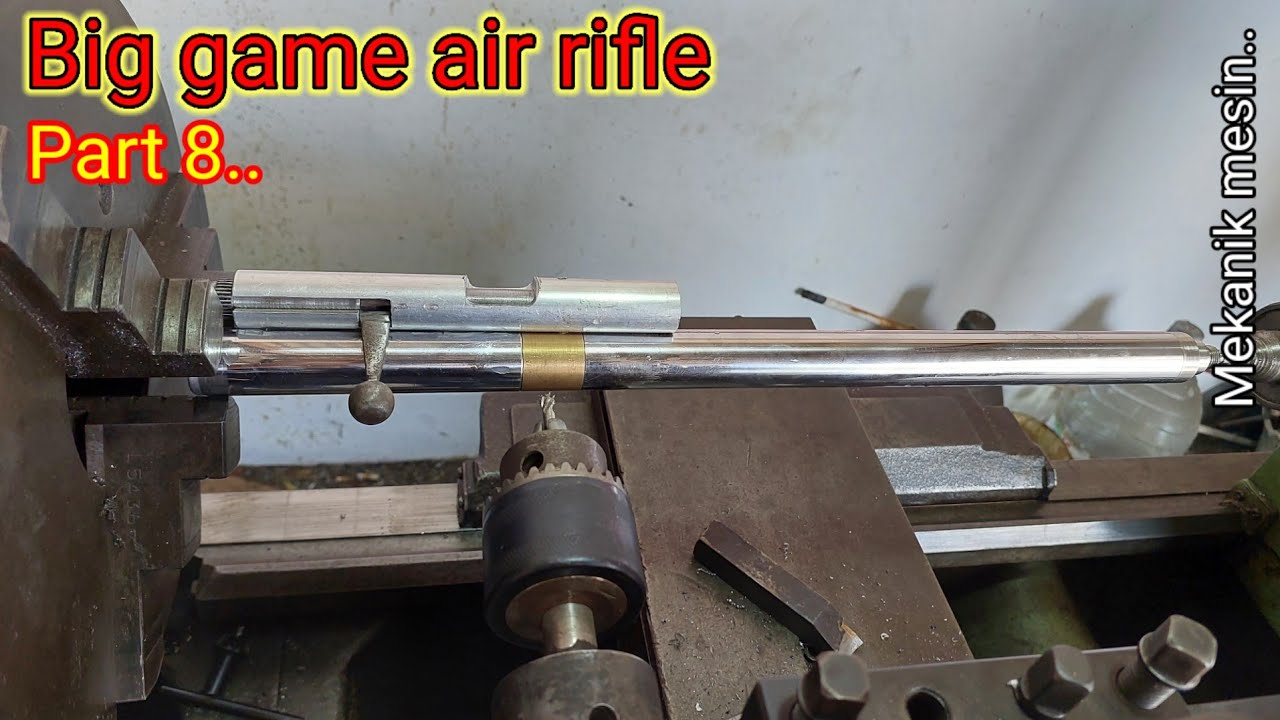 4000 PSI.!! Making a hitting chamber on a PCP air rifle - YouTube