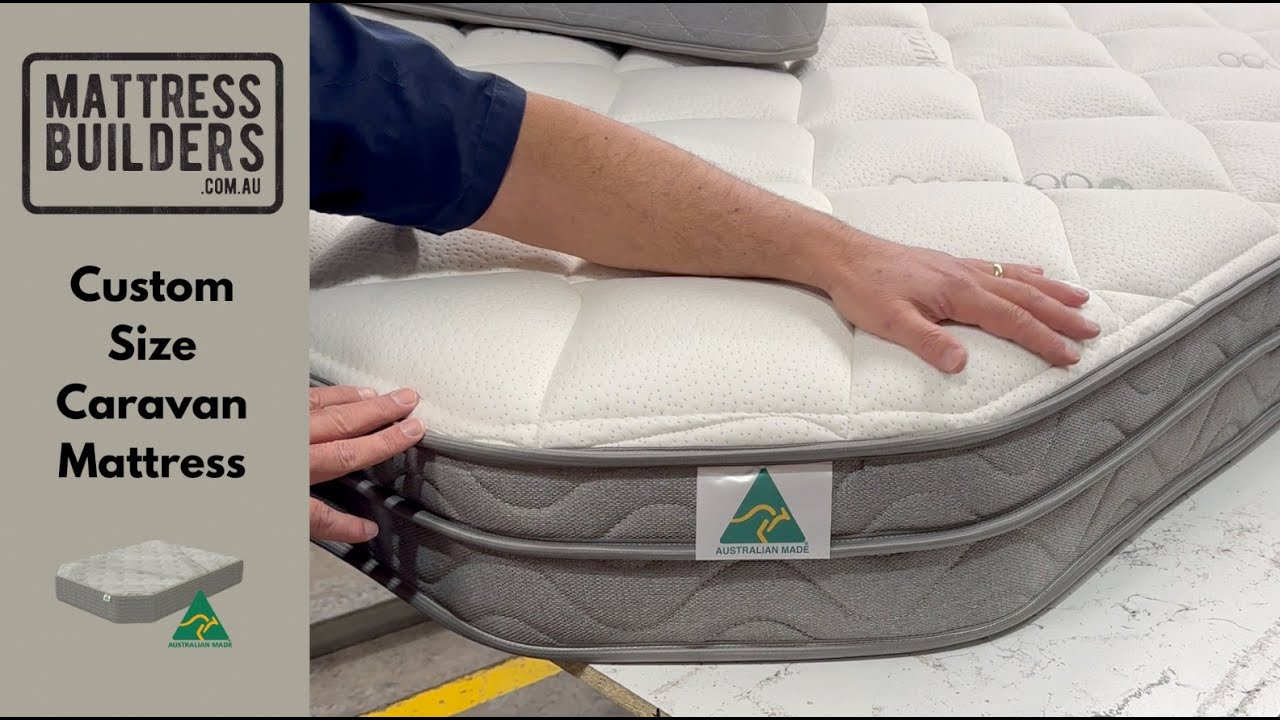 Caravan Mattress Melbourne | Custom Sizes for Caravans & Boats - YouTube