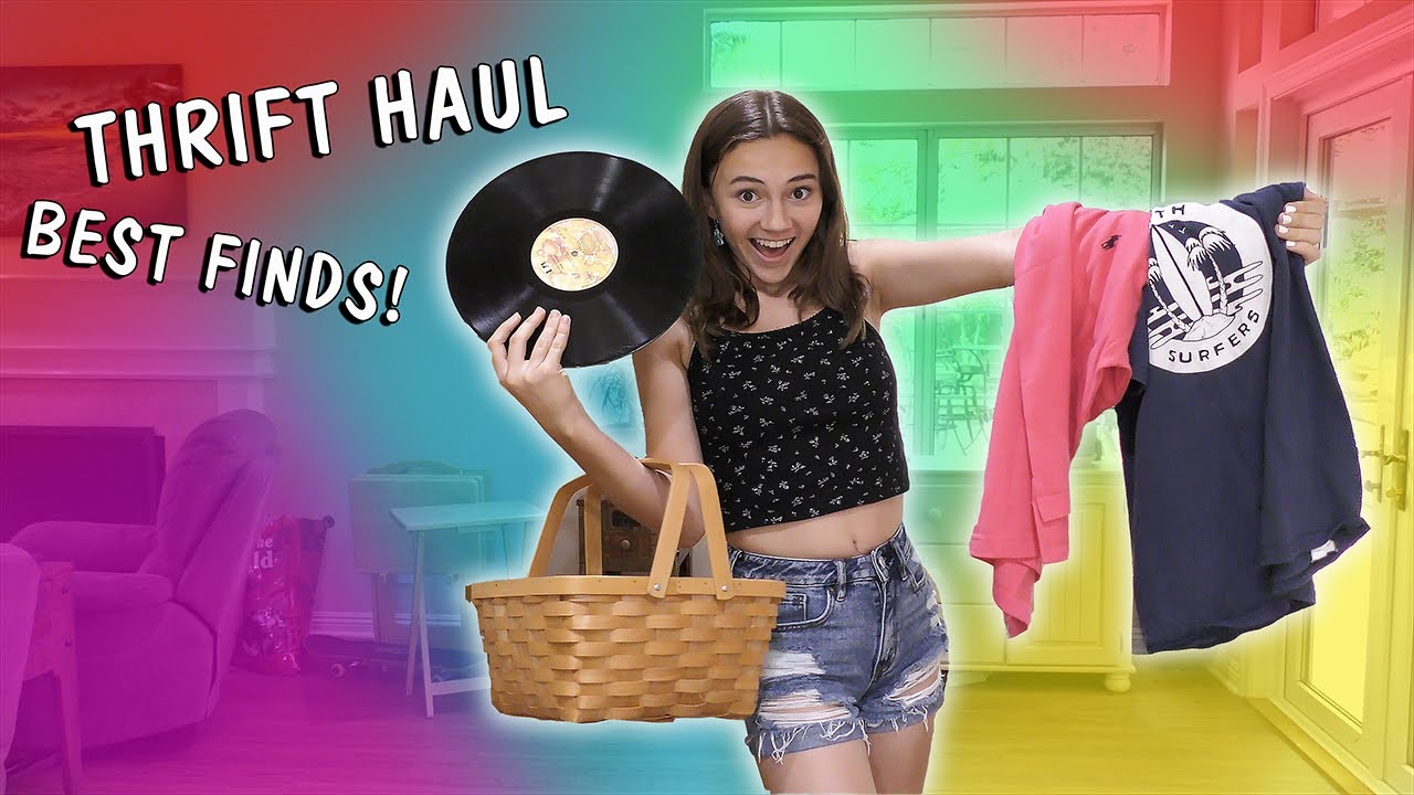 MY BEST FINDS THRIFT HAUL! | Kayla Davis - YouTube