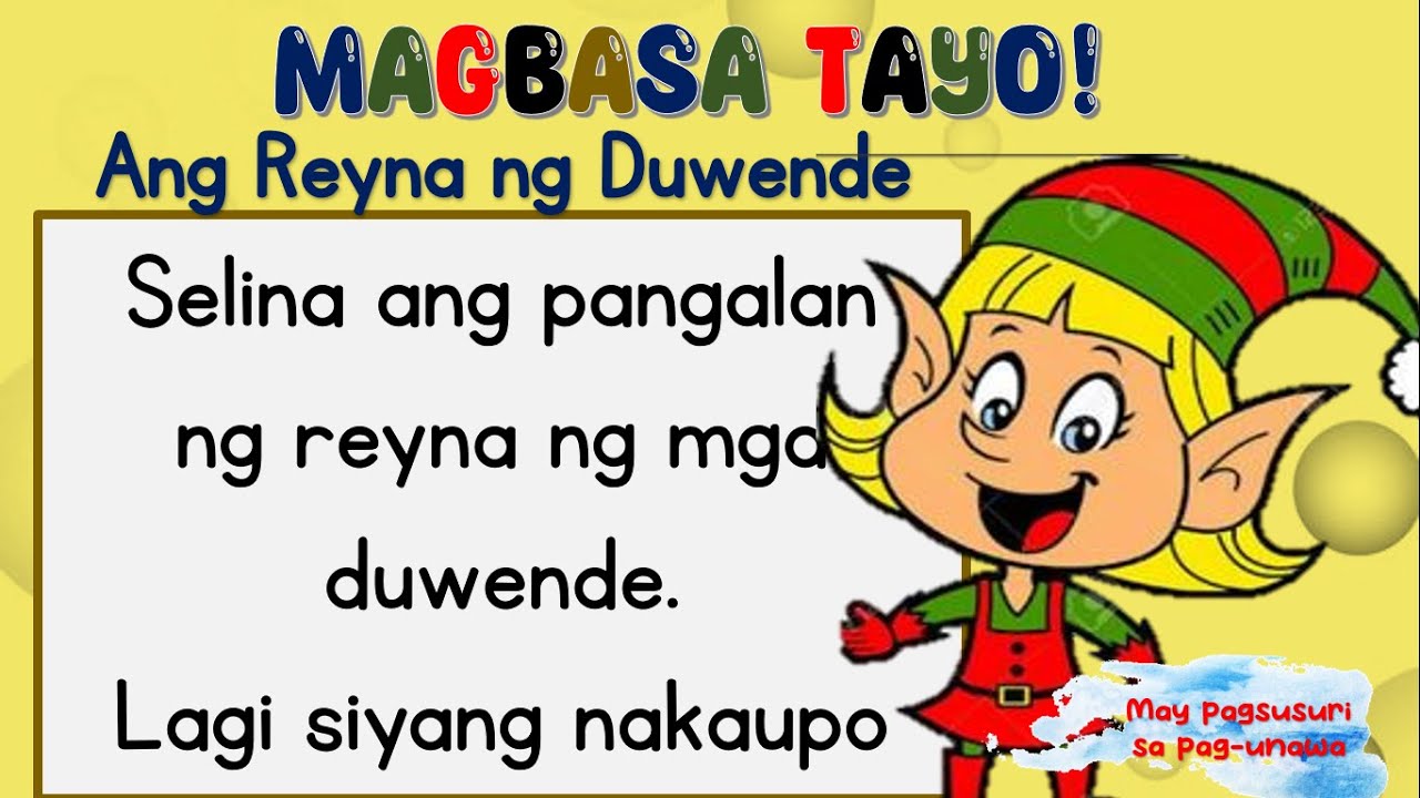 MAGBASA TAYO / PAGSASANAY SA PAGBASA / MAIKLING KUWENTO NA MAY ...