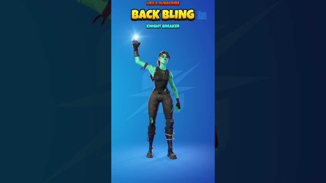 Bear Brained | FORTNITE BACK BLING - YouTube