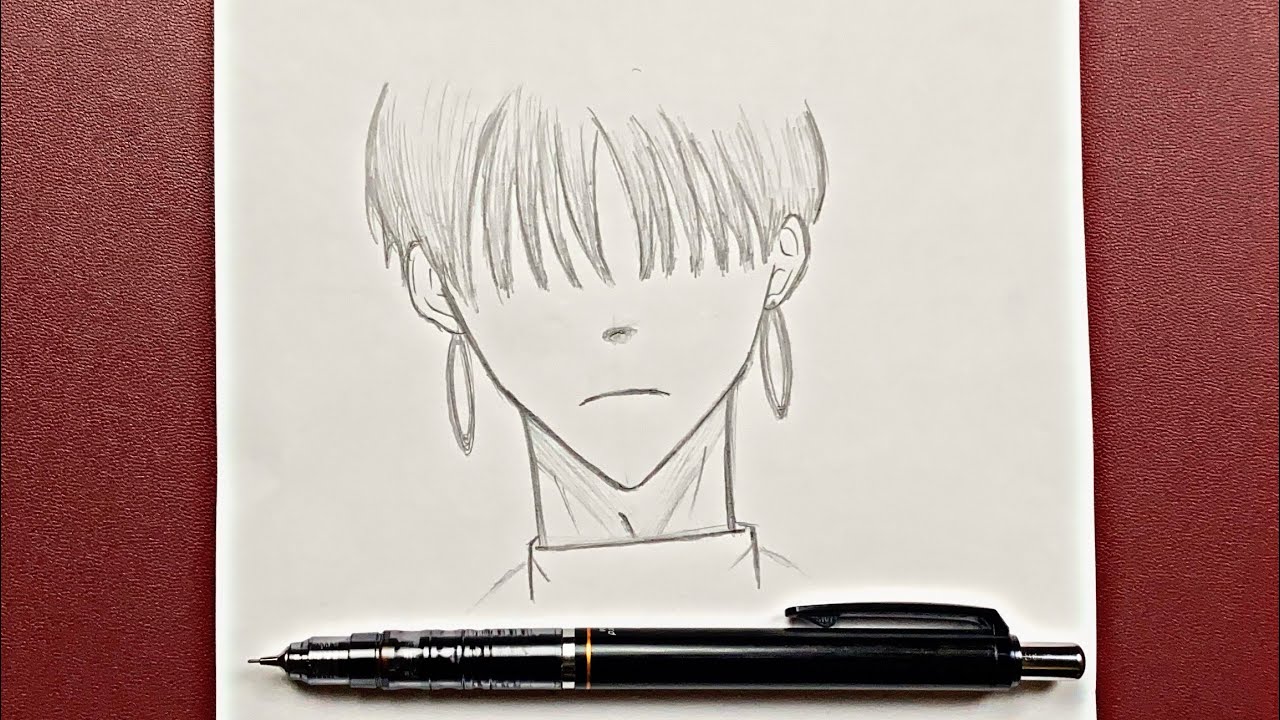 Easy to draw | how to draw a boy from a band easy step-by-step - YouTube