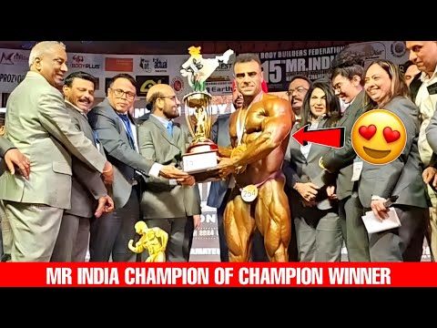Ibbf Mr India 2024 Champion Of Champion Winner | Ram Niwas Malik | Mr ...