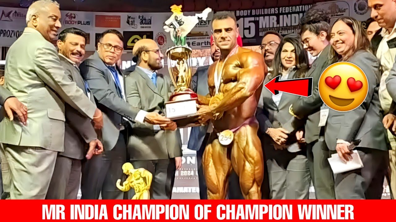 Ibbf Mr India 2024 Champion Of Champion Winner | Ram Niwas Malik | Mr ...