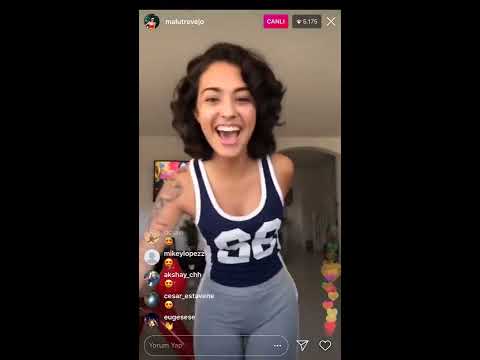 MALU TREVEJO | İNSTAGRAM LİVE STREAM | TWERK DANCE