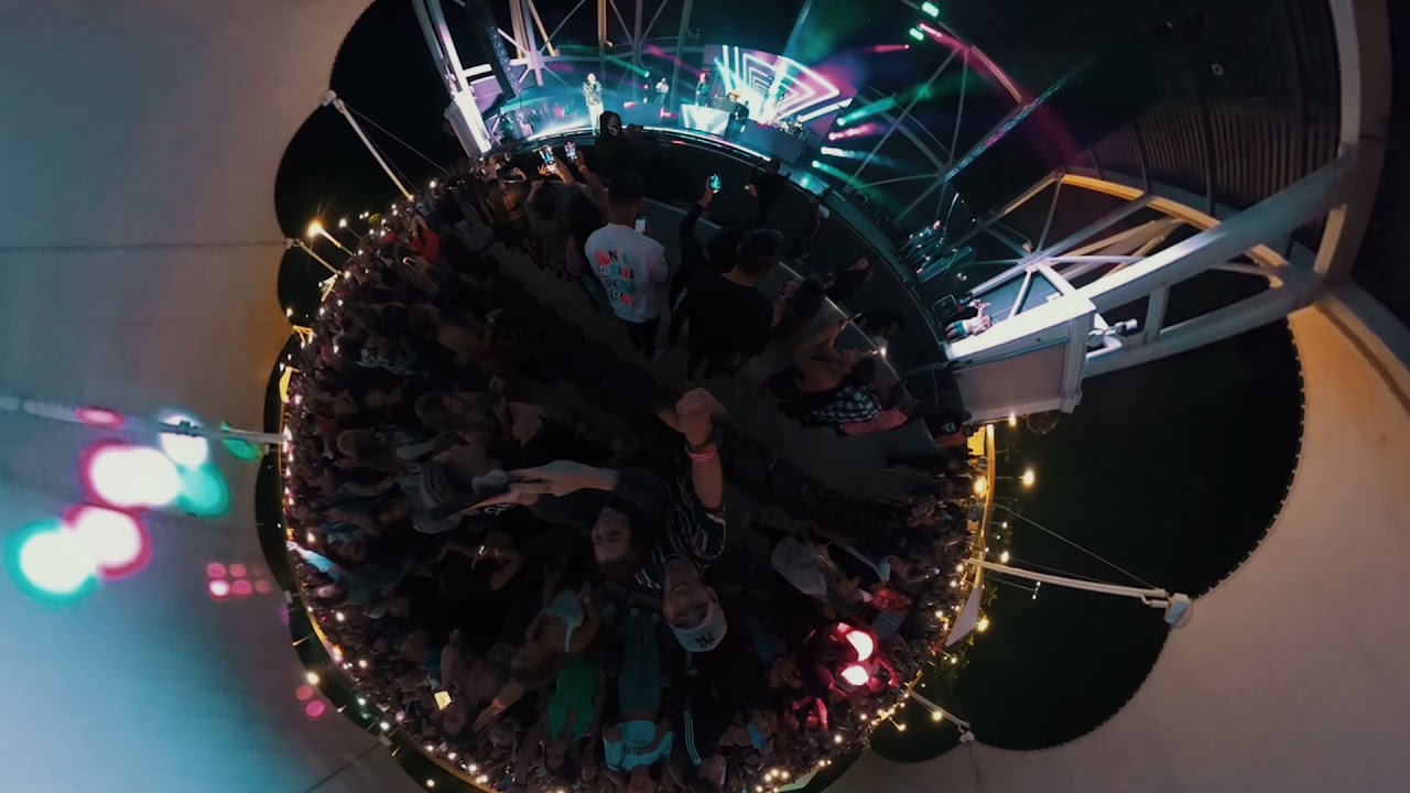 GoPro max party night - YouTube