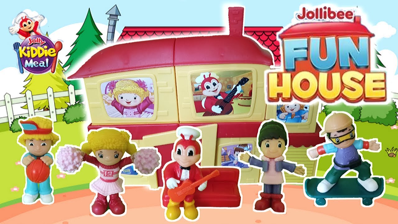 JOLLIBEE FUN HOUSE | November 2019 Jollibee Kiddie Meal (5 toys) 🏡🏡🏡 ...
