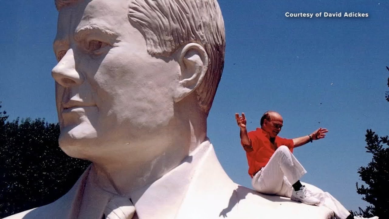 Meet the artist behind 67-foot tall Sam Houston Statue - YouTube