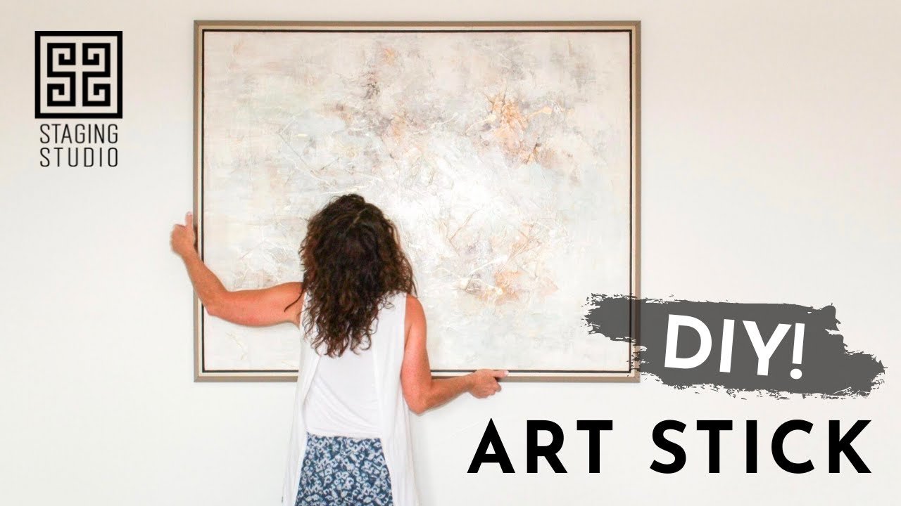 How to Hang Art - Staging Studio Master Class Tutorial - YouTube