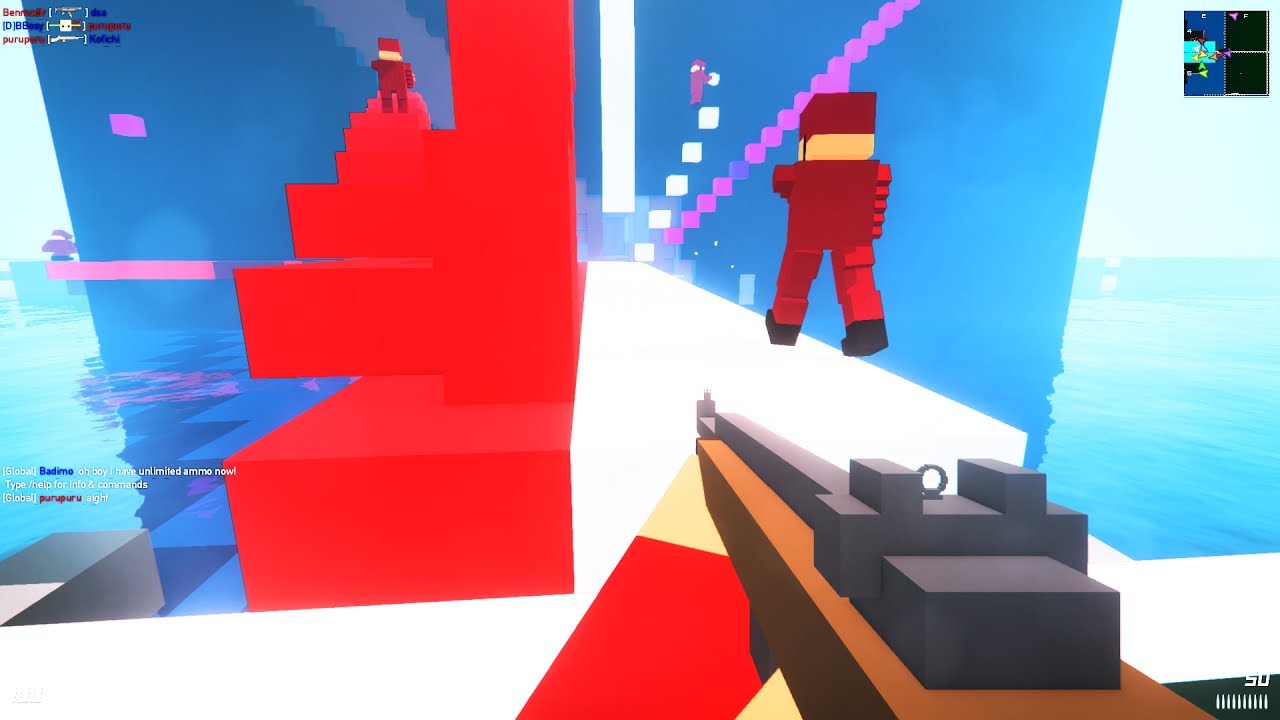 OpenSpades - KLOCKOWY, DARMOWY FPS - PRAWIE BLOCKADE 3D #01 [PC/HD ...