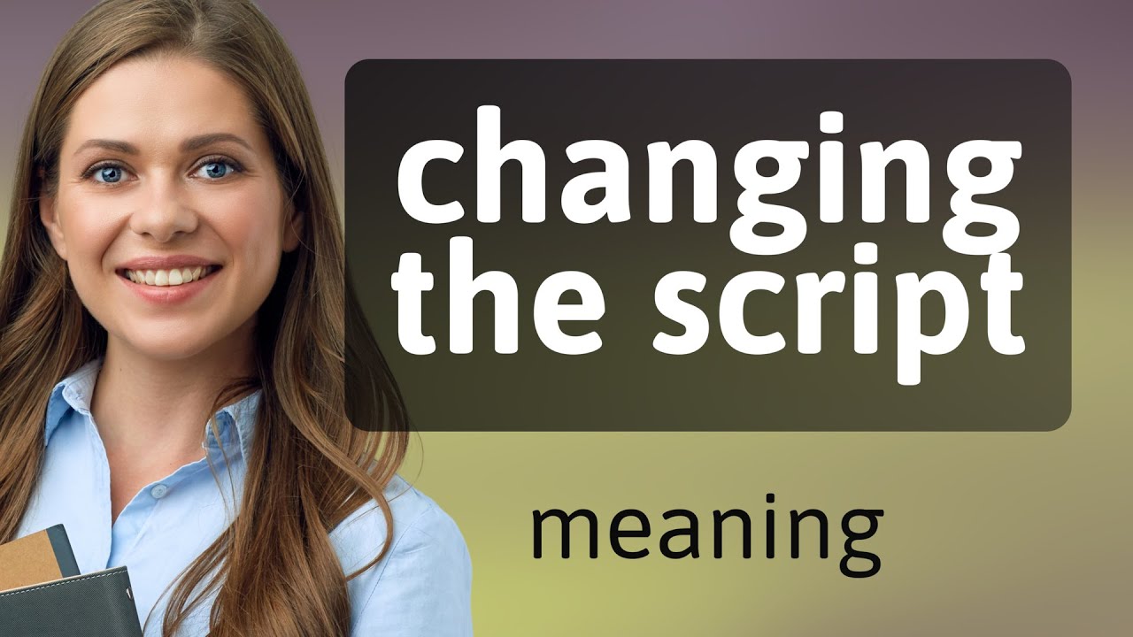 Changing the Script: Embracing New Narratives in English - YouTube