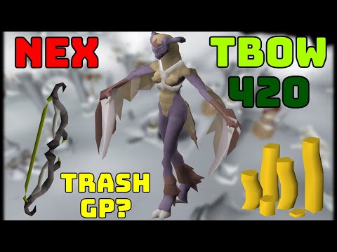 Nex in OSRS | Nex prints osrs GP? (garbage, epic loot) - YouTube