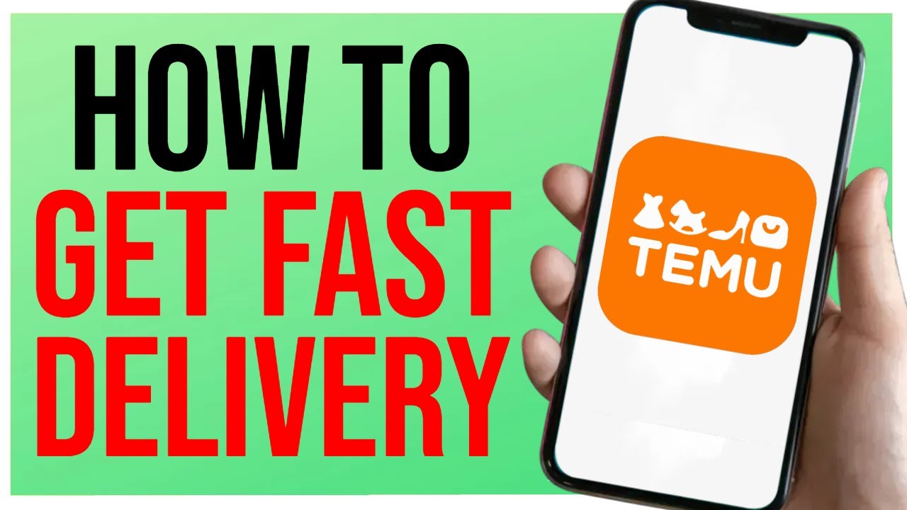 How to Get Fast Temu Delivery (SIMPLE!) - YouTube