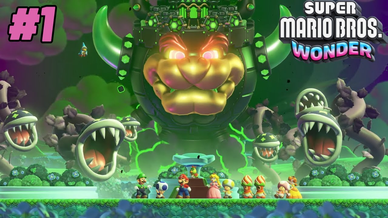 WOWIE ZOWIE! Super Mario Bros. Wonder Part 1 (Daisy Gameplay) - YouTube