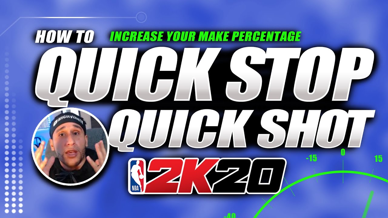 HOW TO QUICK STOP FASTER AND SHOOT QUICKER ★ INCREASE SHOT % ★ NBA 2K0 ...