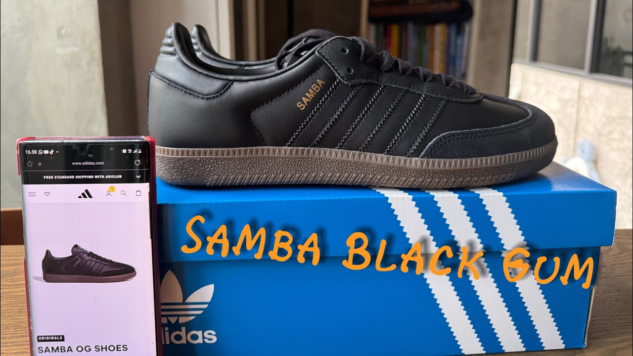 Samba OG Black Gum #video #videoviral #adidassamba #adidasoriginals # ...
