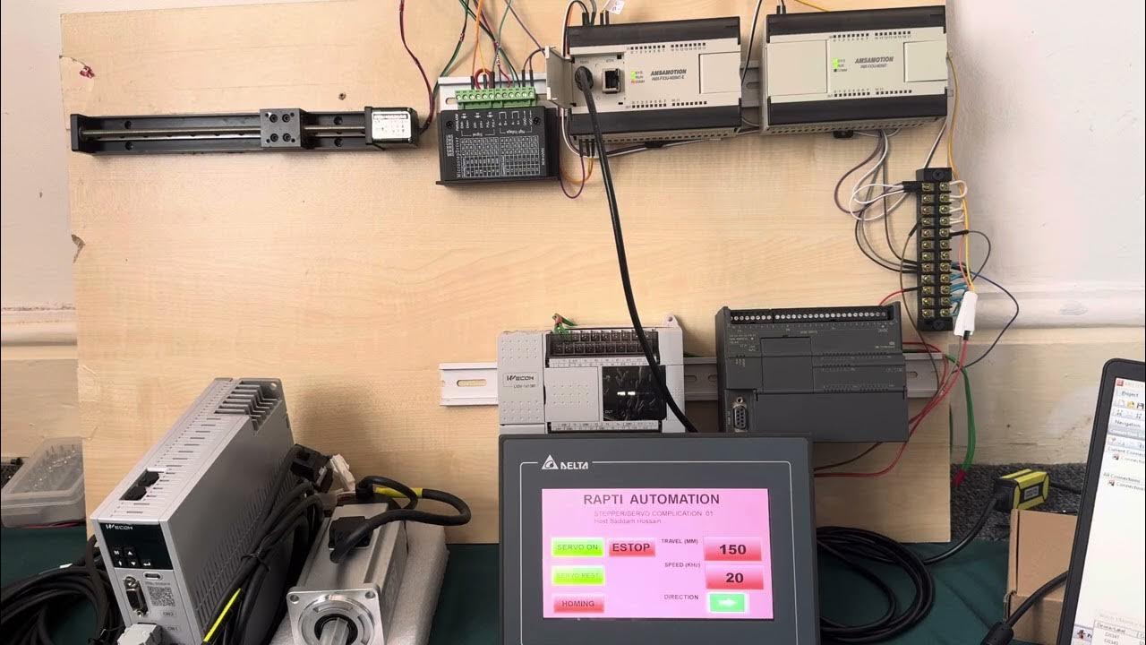 Servo/Stepper Motor programming - YouTube