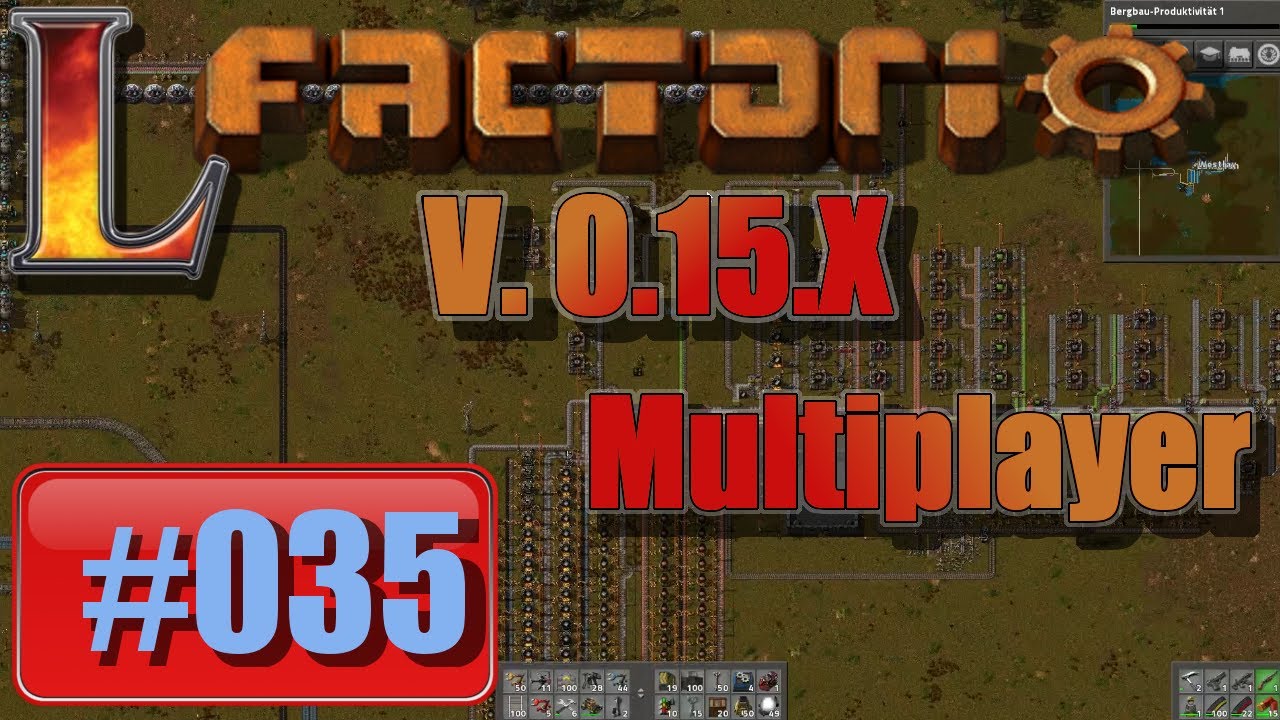 Factorio Multiplayer V0.15 #035 | Let's Play Deutsch | Atomkraftwerk ...