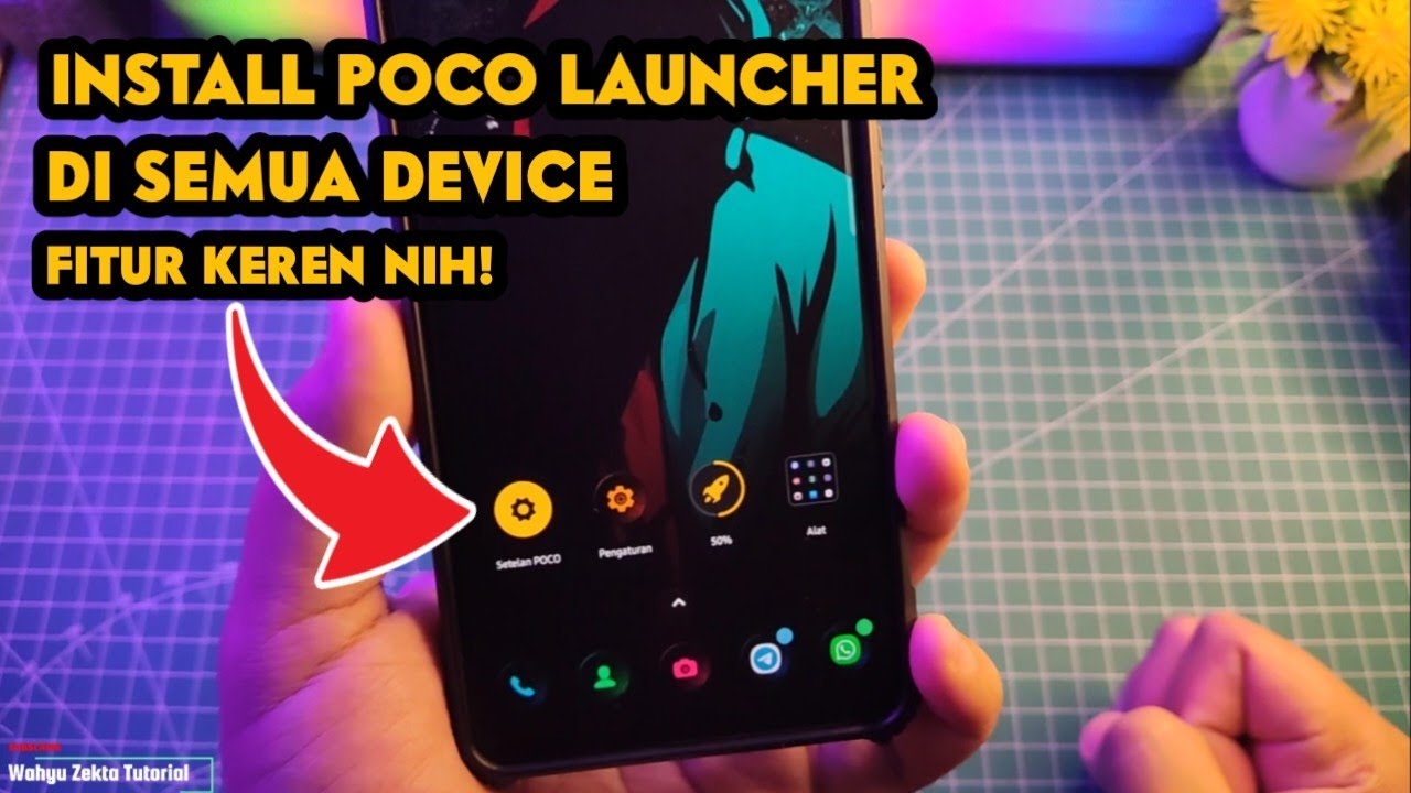 CARA INSTALL POCO LAUNCHER DI SEMUA DEVICE!! Keren Fitur ini nih..! App Jadi Aman!! Double Lock ...