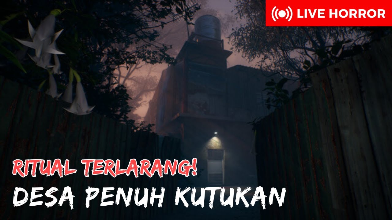 🔴[LIVE] DESA SESAT PENUH RITUAL! | Incantation Horror Game 😱 - YouTube