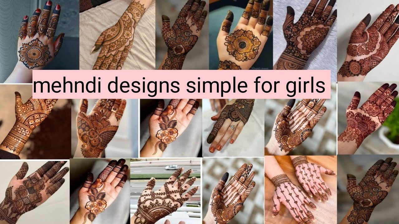 mehndi designs simple||mehndi designs bridal||mehndi designs for girls ...