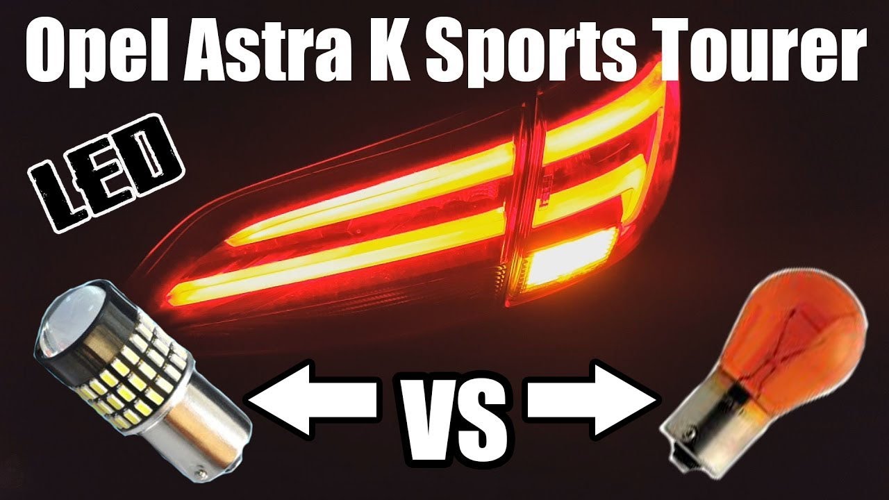 Astra K ST LED Blinker/Indicator Lights - 1.6l 200PS - YouTube
