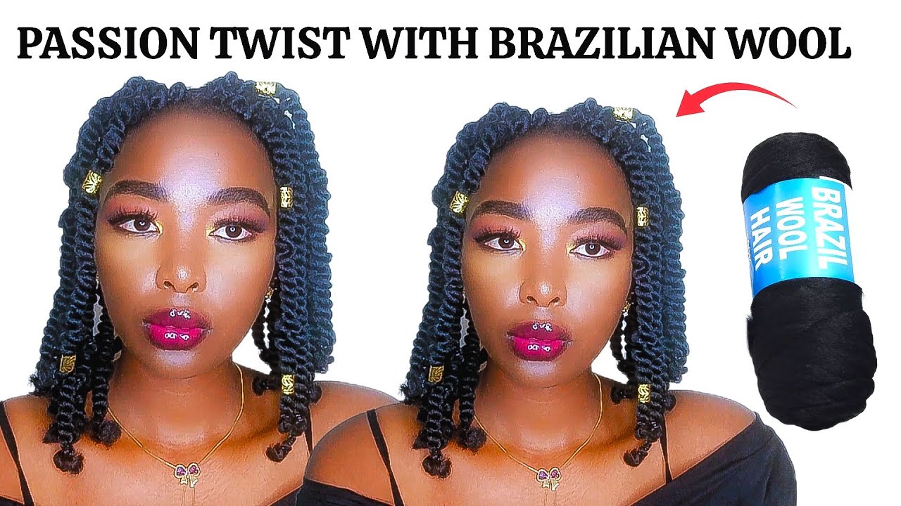 TRY SOMETHING DIFFERENT USING BRAZILIAN WOOL FOR PASSION TWIST TUTORIAL ...