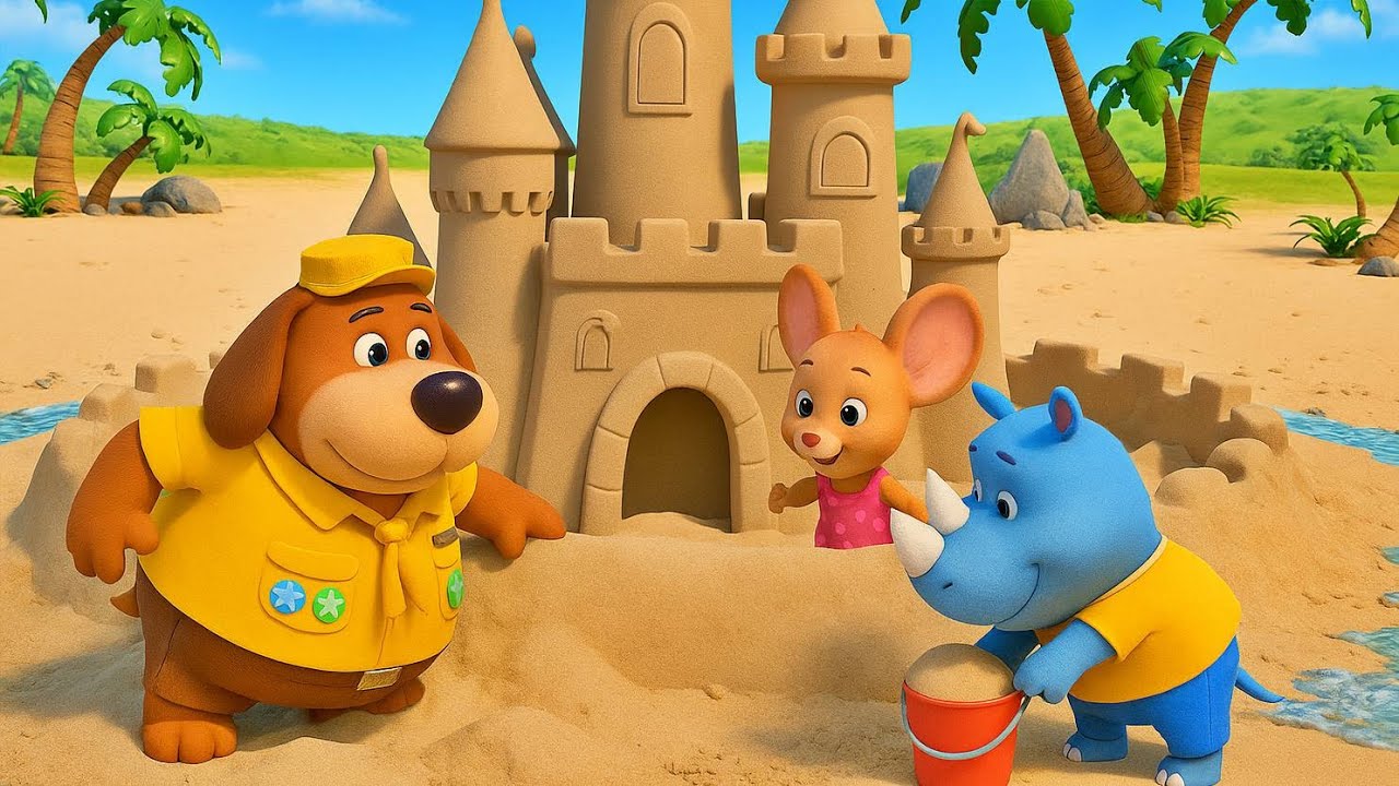 🏖️ Duggee – The Sandcastle Badge | Fun Beach Adventure for Kids. # ...