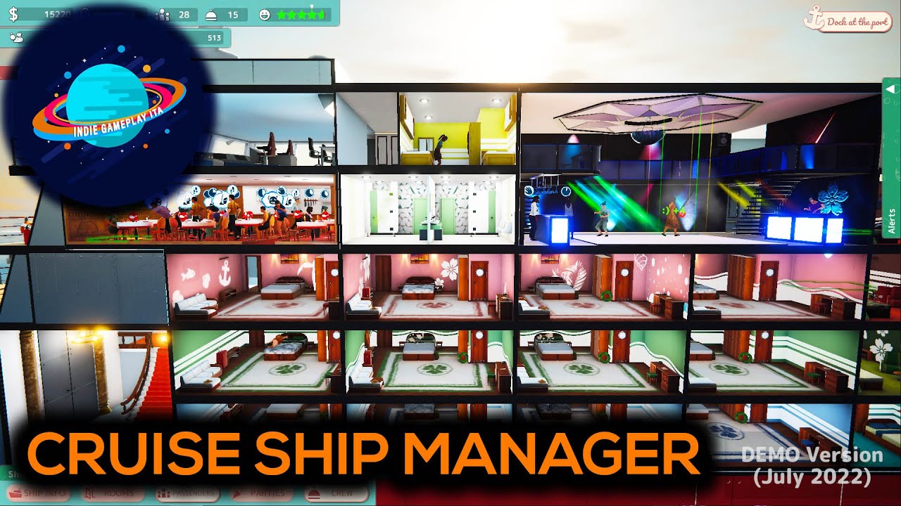 MANAGERIALE DI CROCIERE!! || Cruise Ship Manager || GAMEPLAY ITA - YouTube