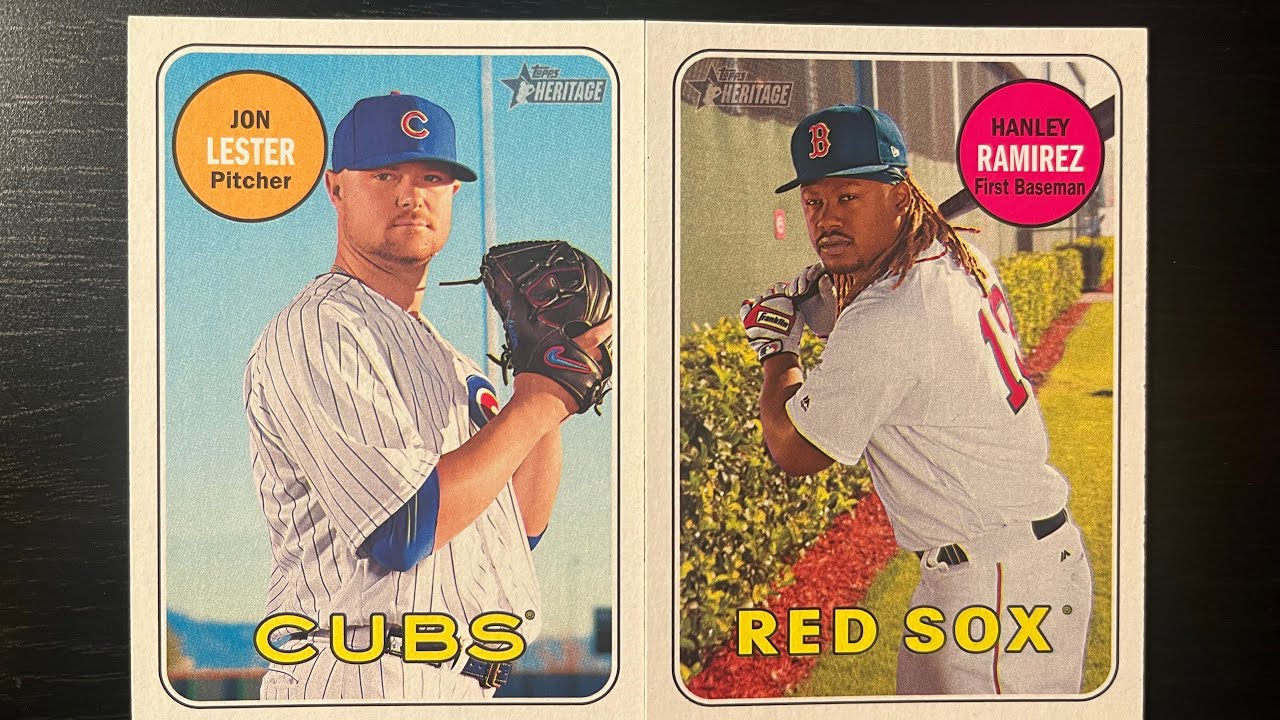 2018 (1969) Topps Heritage Baseball (4th) $1 Pack from LCS #rdj3video # ...