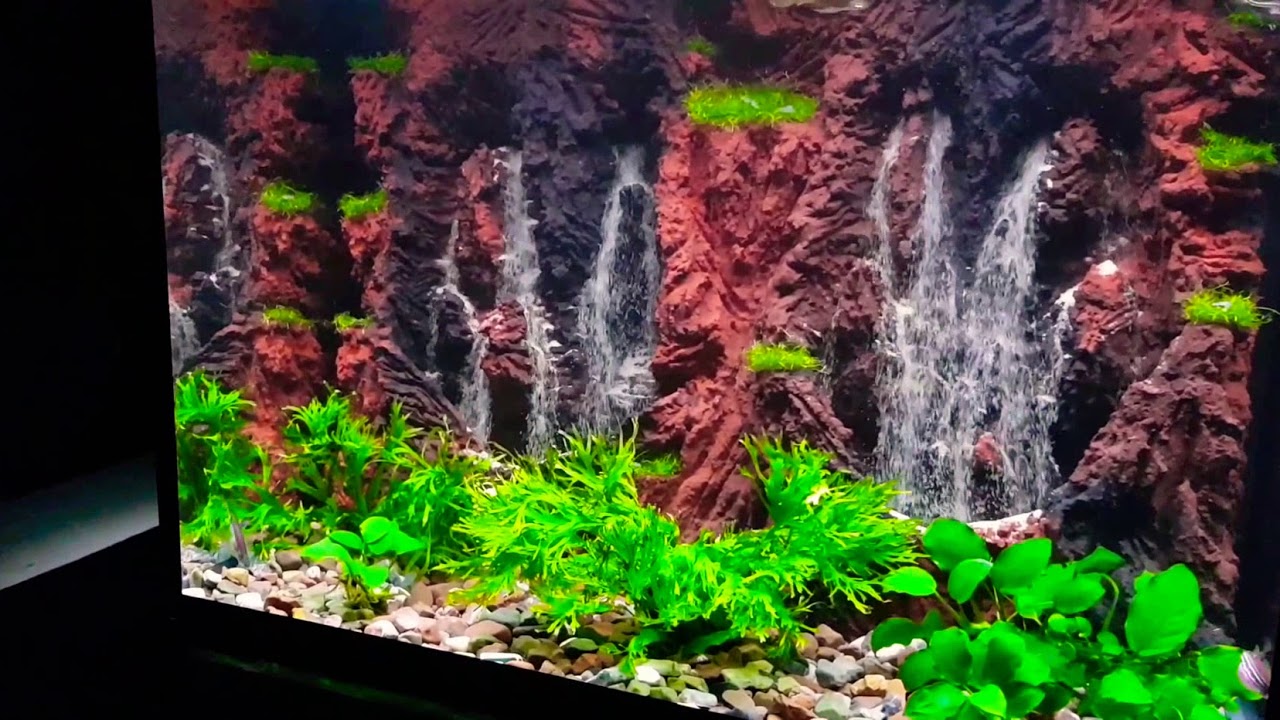 Multiple Waterfalls -- Aquarium Sand Waterfall 83 - YouTube