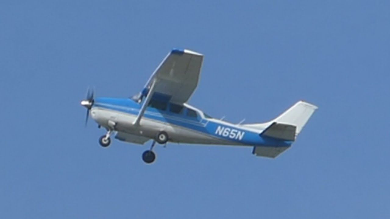 Cessna TU206F Turbo Stationair [N65N] Takeoff from PDX - YouTube