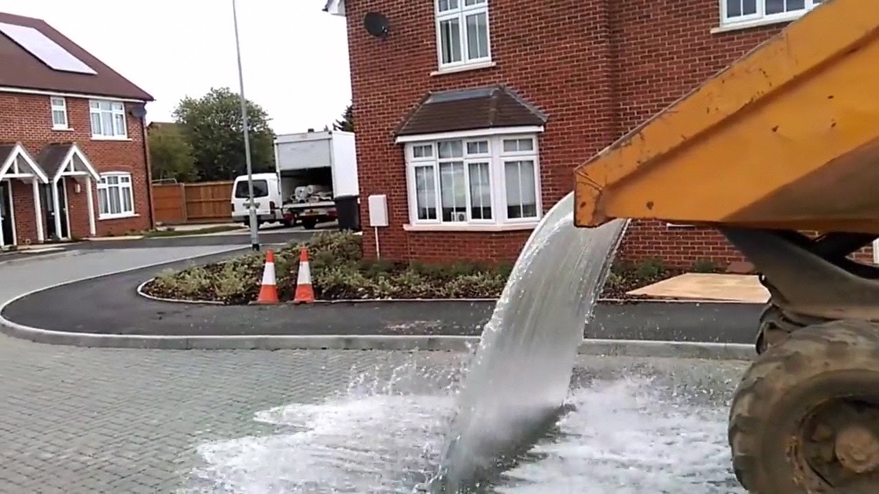 Permeable Paving in Action - YouTube