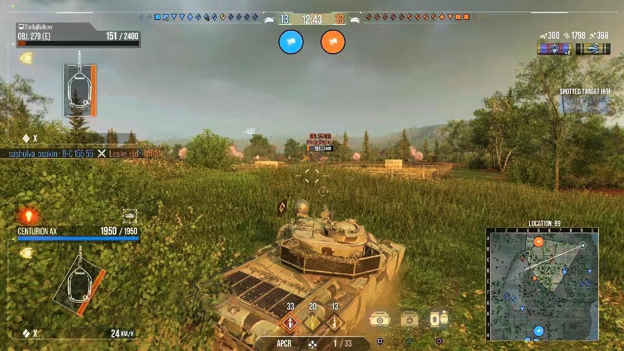 World of Tanks Console 2 Centurion Action X Games - YouTube