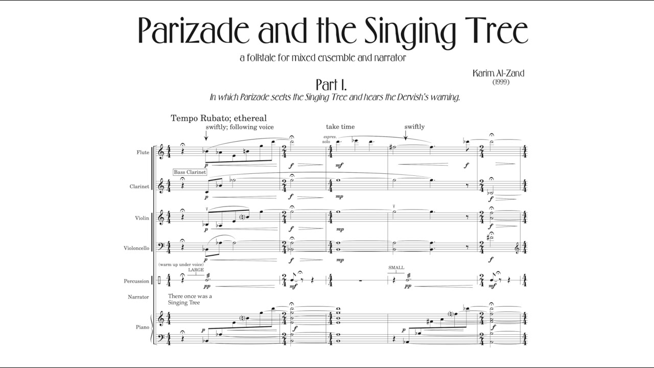 Parizade and the Singing Tree - YouTube