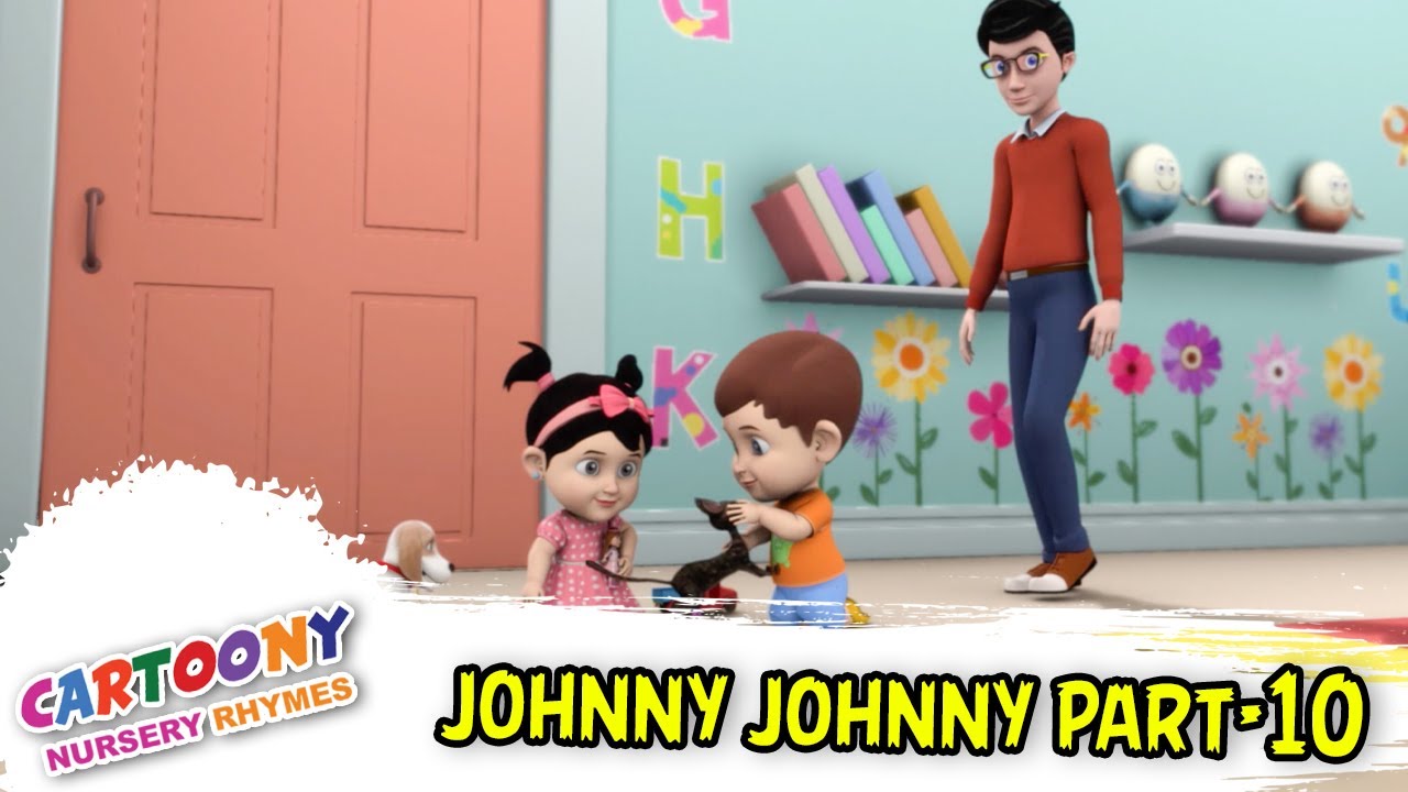 johnny johnny Master | Animated Nursery Rhymes For Children Song ...
