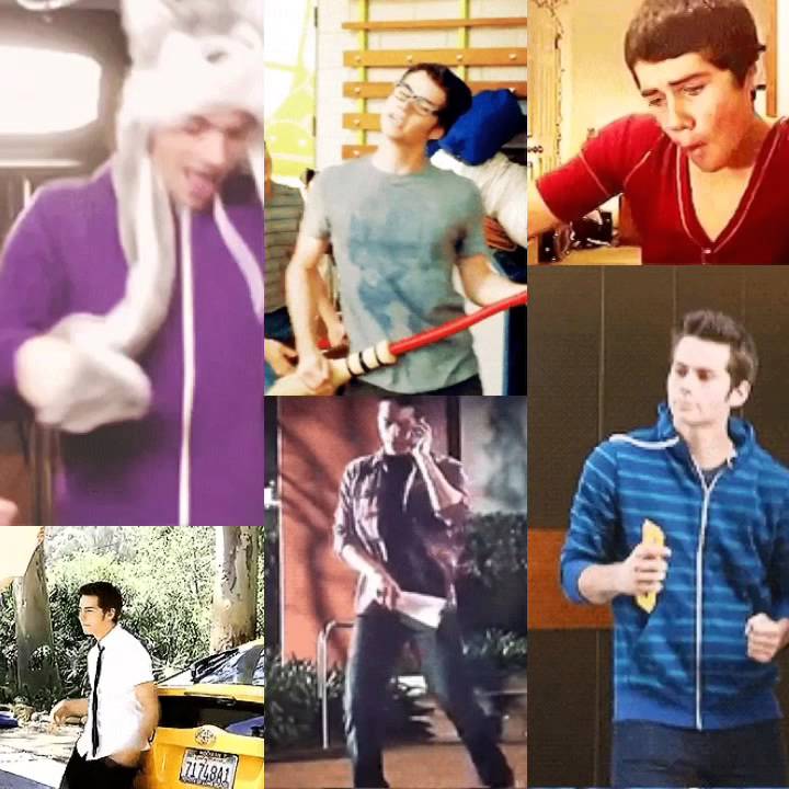 Dylan O'Brien Dancing Collage - YouTube