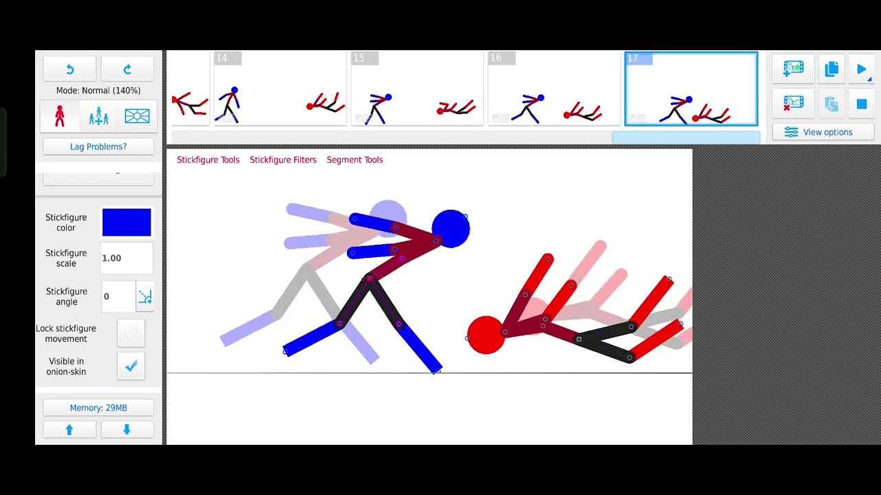 animation: fighting stickman behind the scenes - YouTube