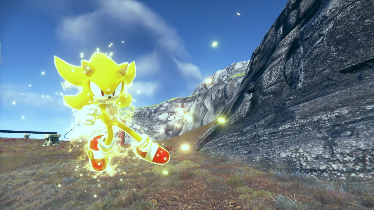 Sonic Frontiers super sonic with adventure quills - YouTube