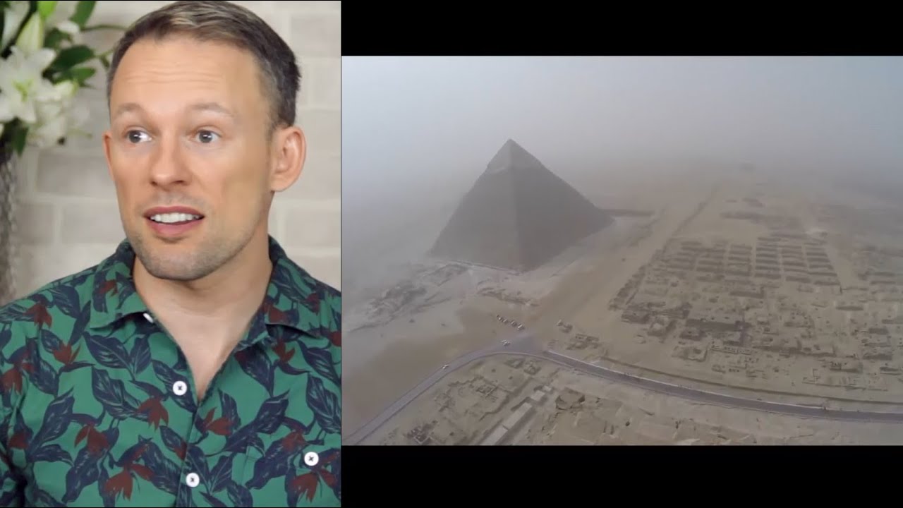 Man Videotapes Climb to Top of Great Pyramid of Giza! - YouTube