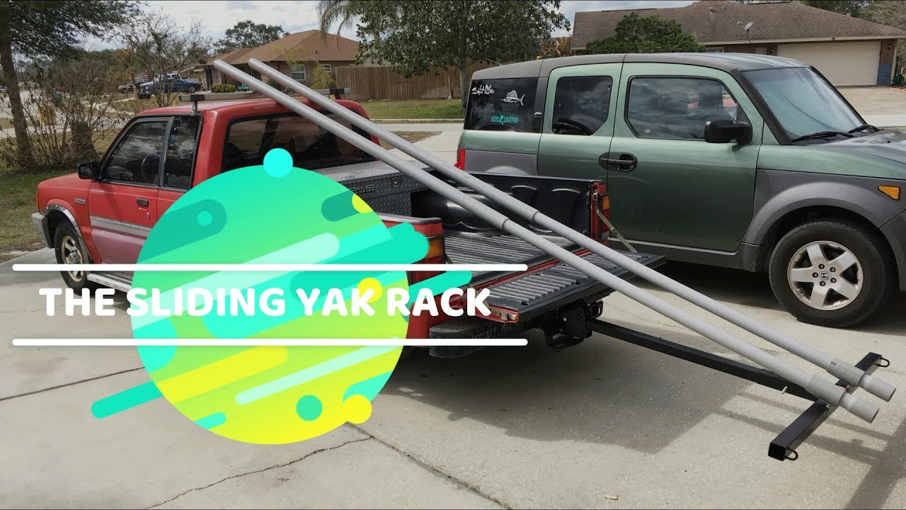 My Sliding Yak Rack - Florida Fish Hunter - YouTube