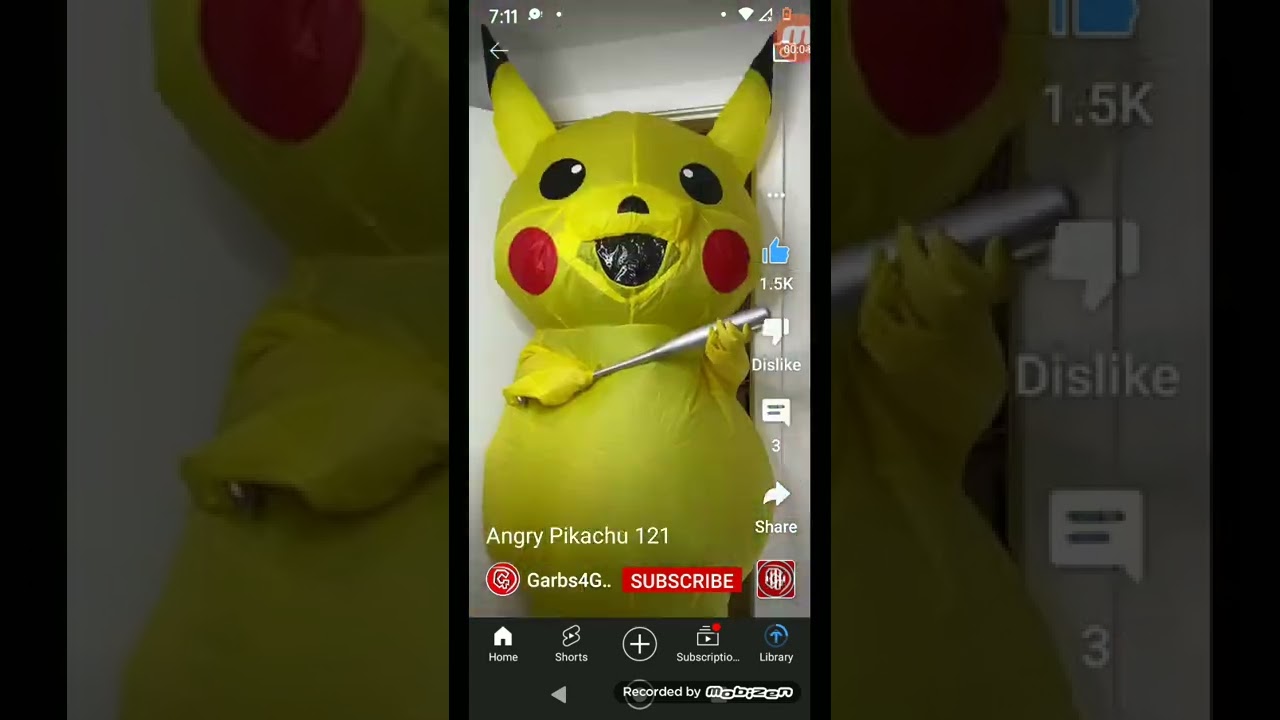Pikachu did the middle finger - YouTube