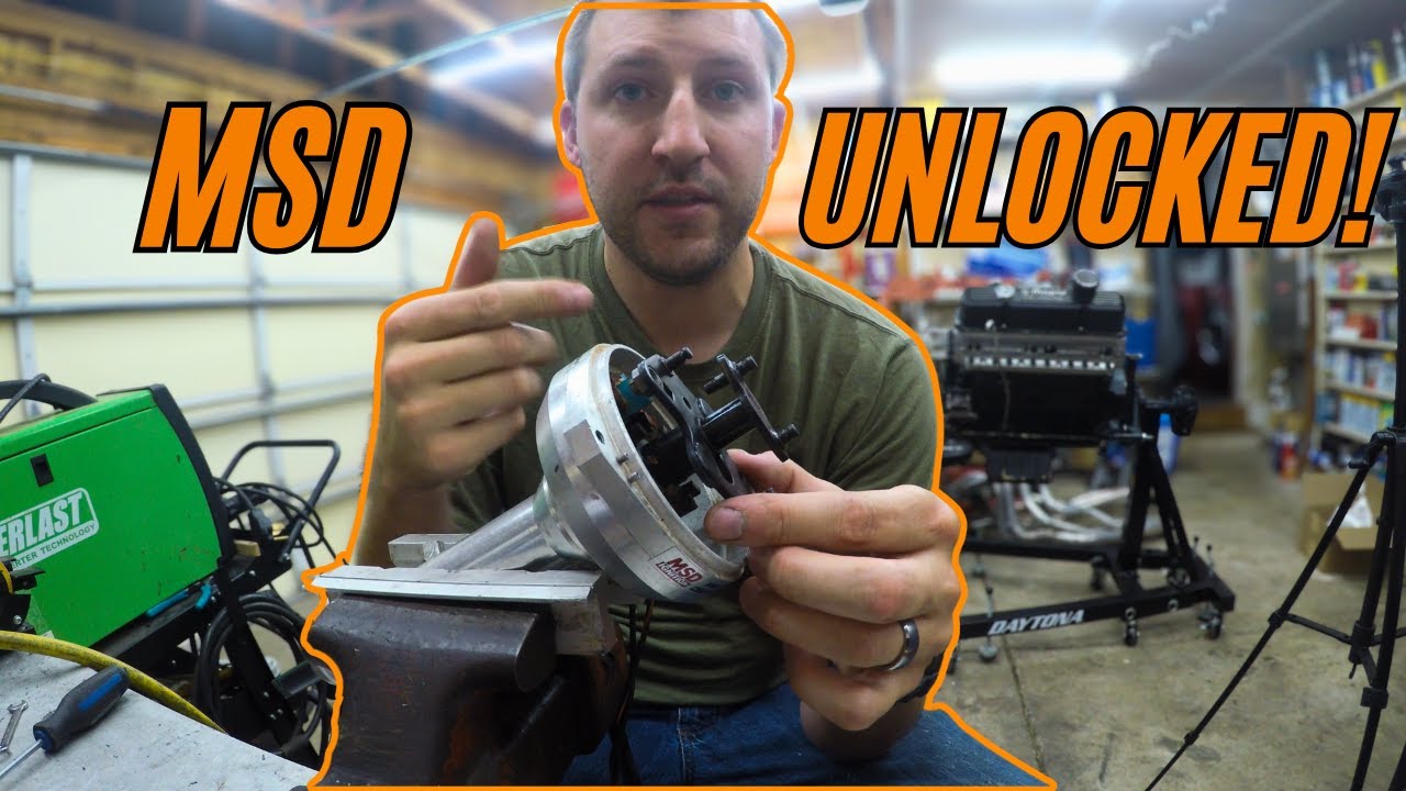 How to Unlock an MSD Distributor (Restore Mechanical Advance) - YouTube