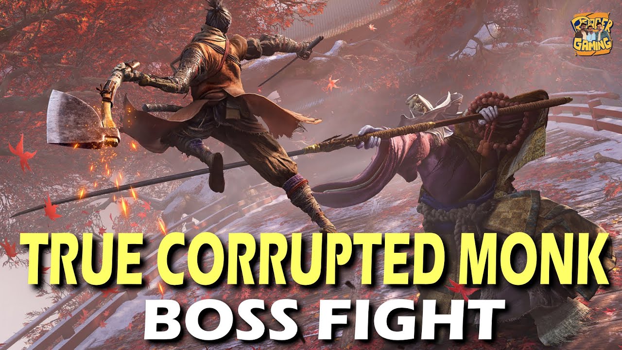 Sekiro - True Corrupted Monk Boss Fight - YouTube